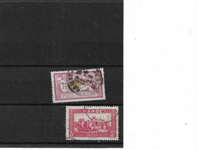 TIMBRES DE COLONIES Francaise Le Maroc EUR 1,20 - PicClick FR