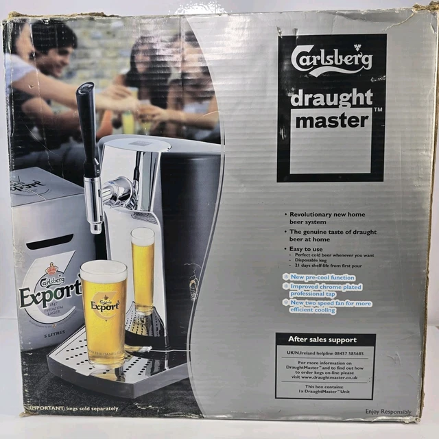 CARLSBERG DRAUGHT MASTER DM201 Home Brewery Beer Dispenser Cooler £52.67 - PicClick UK