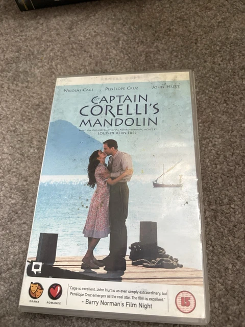 CAPTAIN CORELLI'S MANDOLIN VHS £1.17 - PicClick UK