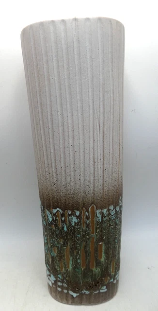VINTAGE GUNDA AUSTRALIAN Pottery Lava Glaze Sgraffito Ceramic Studio ...