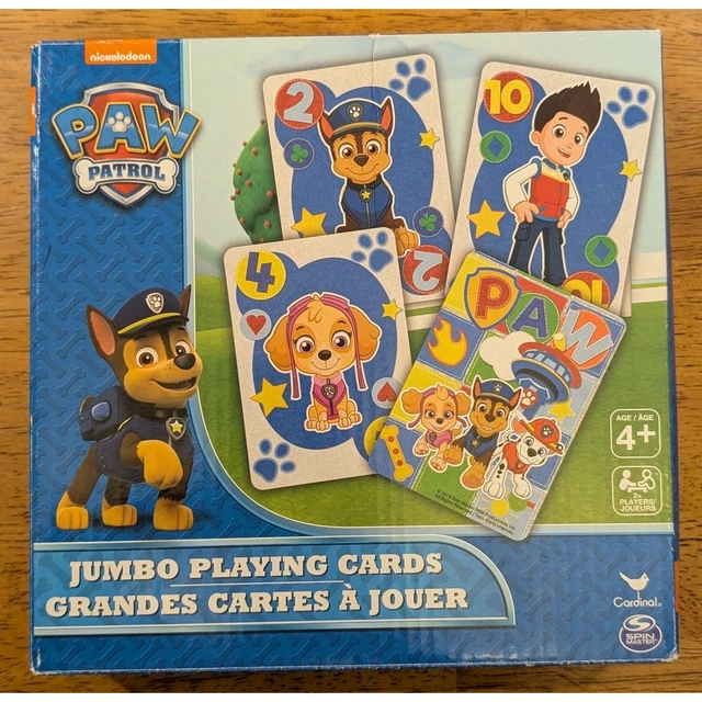 PAW PATROL JUMBO Playing Cards $6.00 - PicClick