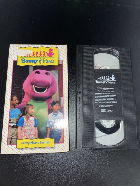 BARNEY AND FRIENDS Caring Means Sharing VHS EUR 8,31 - PicClick IT