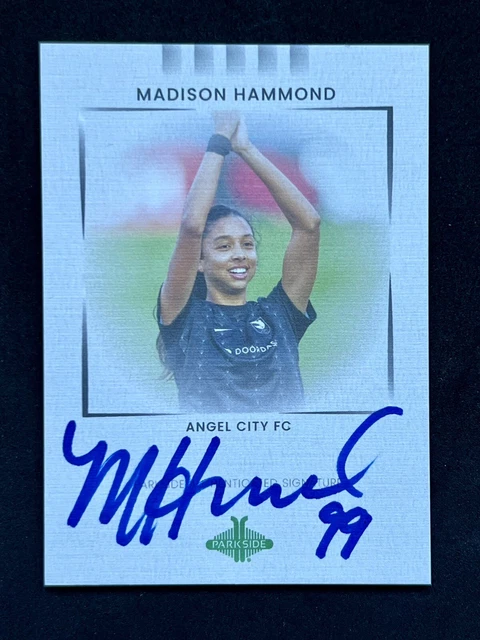 2022 NWSL PARKSIDE Paramount Madison Hammond Signature Series voiture ...