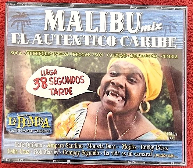 MALIBU MIX 4CD: El Autentico Caribes: Soca-Merengue-Salsa-Reggae-Son ...