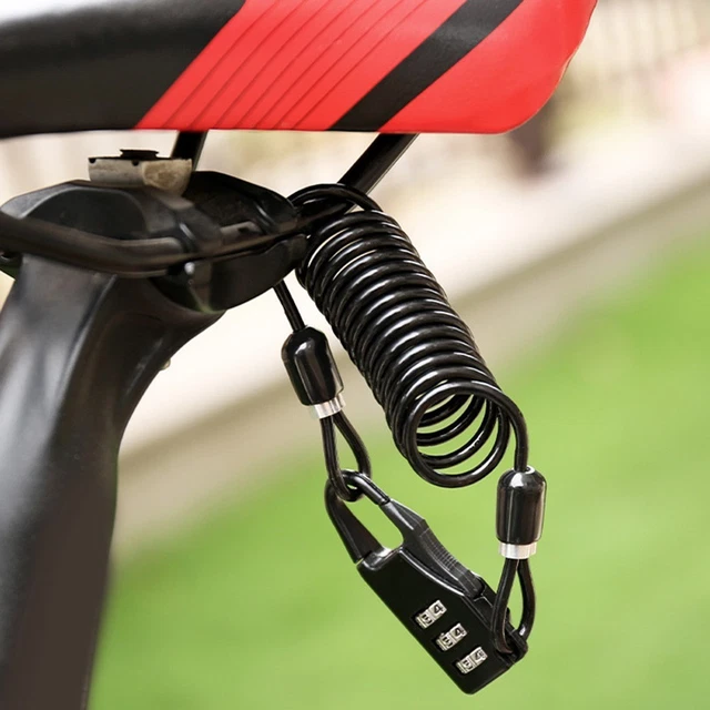 RELIABLE MOTORCYCLE HELMET Lock with Easy Custom Combination for ...