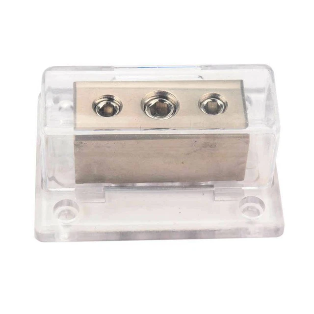 CAR AUDIO MODIFIED 2-way Grounding Splitter Distribution Block 4ga ...