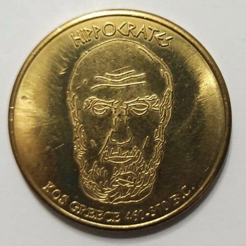 RARE TOKEN 🔷 Griechenland Grece 🔷 Hippocrates 2015 Kos Island 🔷 Greece ...