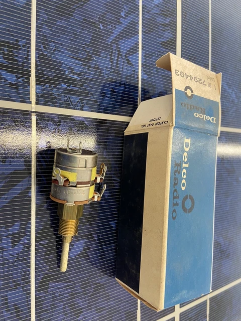 DELCO RADIO GM Control Potentiometer 1950’s 1960’s Car Radio 1 7294493 ...