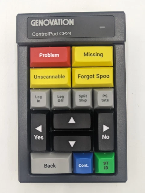 GENOVATION CONTROLPAD CP24 Programmable Keypad PC Computer Model 5994 ...
