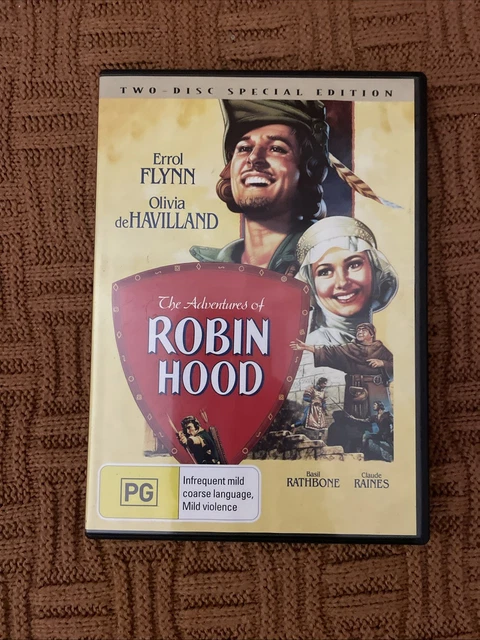 THE ADVENTURES OF Robin Hood (Special Edition, DVD, 1938) $9.99 ...