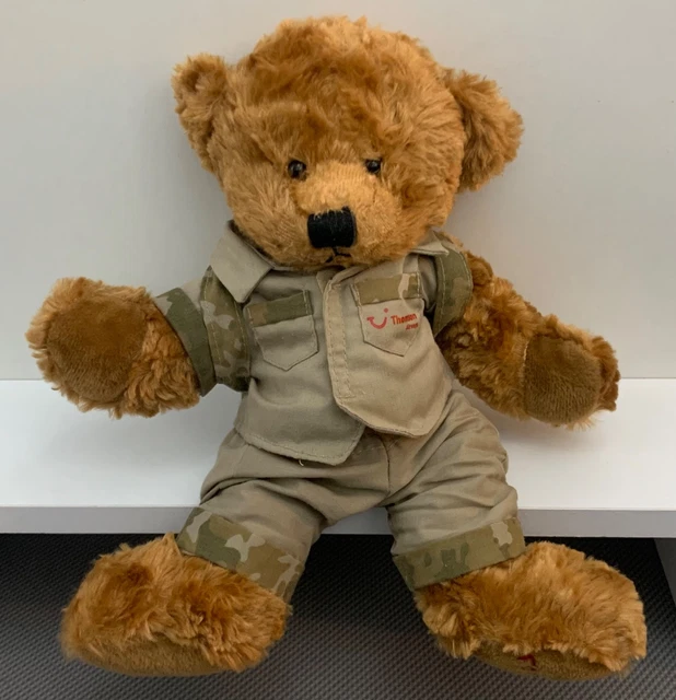 TUI THOMAS AIRWAYS Russ Berrie Holidays Teddy Bear Tommy Mascot Plush ...