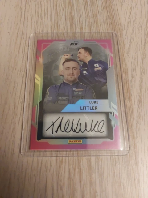 PANINI PDC WORLD Championship 2026 Luke Littler Auto /80 EUR 499,99 ...