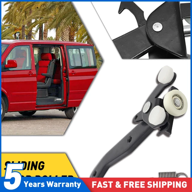 SLIDING DOOR ROLLER Guide Hinge Bottom Left Side For VW Transporter T5 ...