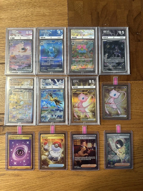 POKÉMON MASTER SET 151 FR ,SAR Pokémon Gradé , Mew Gold Et Mewtwo Promo ...