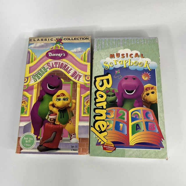 BARNEY & FRIENDS VHS Video Tape Sense-Sational Day Classic And Musical ...