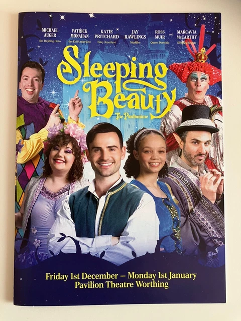 SLEEPING BEAUTY PANTOMIME Programme Worthing Pavilion 2023 - Michael ...
