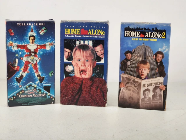 VHS CHRISTMAS MOVIE Lot- Home Alone Plus National Lampoon's Christmas ...