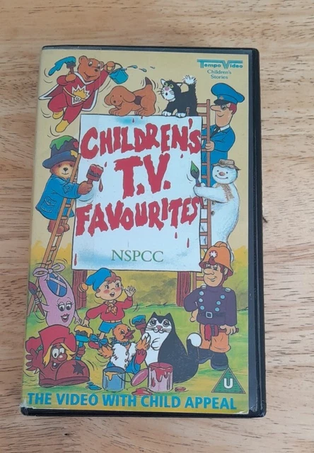 Nspcc Children S Tv Favourites Vhs Video 1987 Tested Vgc 10 00