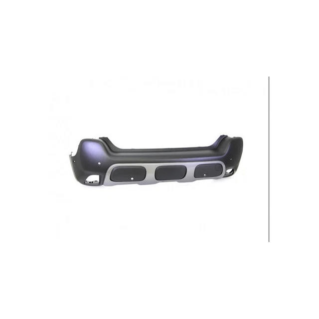 PARE-CHOC ARRIÈRE NOIR avec moulure et 6 trous radars Citroen C3 Aircross phase EUR 361,32 ...