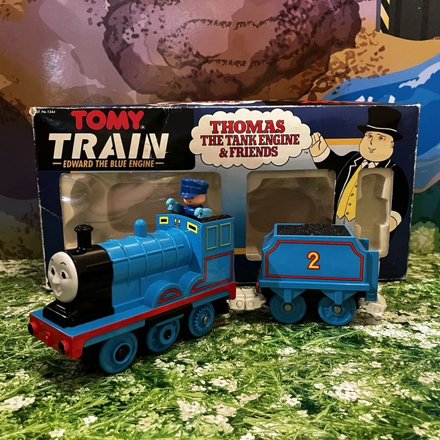 TOMY TRAIN EDWARD THE BLUE ENGINE Thomas The Tank Engine & Friends ...