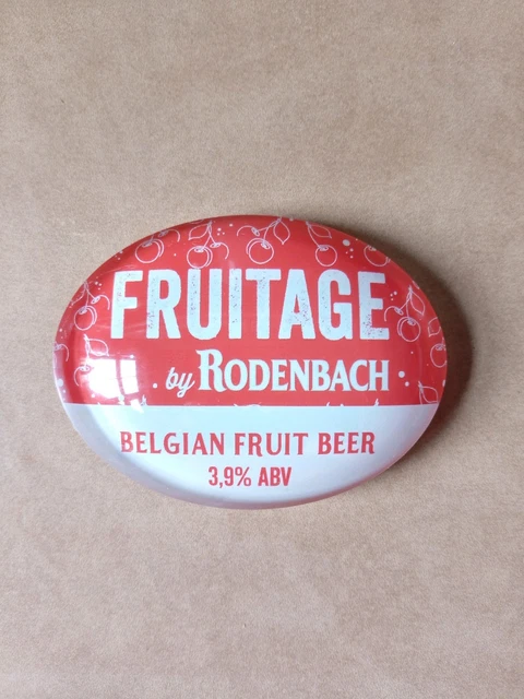 FRUITAGE RODENBACK PUMP Clip Belgium Fruit Beer Man Cave Bar Home Pub £ ...