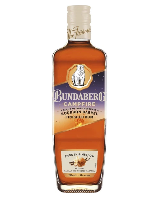 BUNDABERG CAMPFIRE BOURBON Barrel 700ml $64.96 - PicClick AU