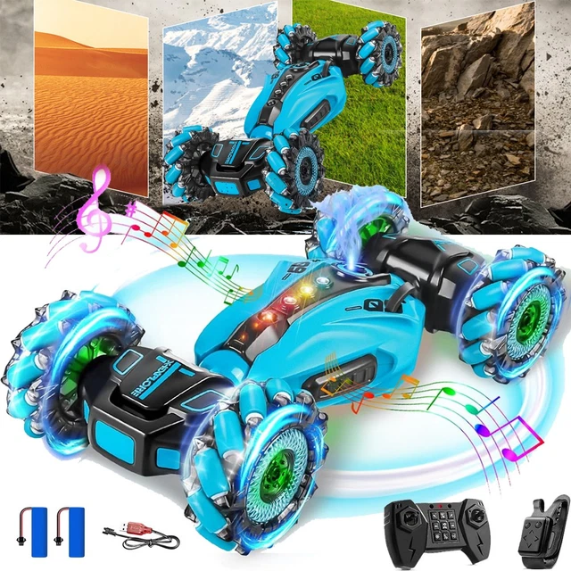 4WD HAND GESTURE Sensing 360° RC Stunt Car Off-Road Remote Control ...