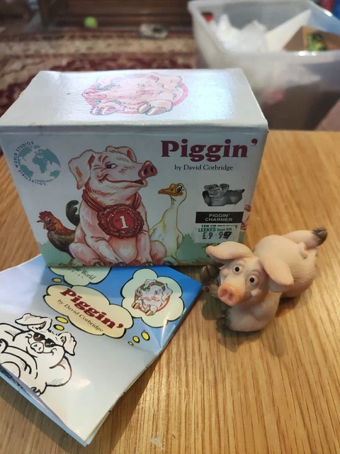 PIGGIN CHARMER 1997 by David Corbridge Vintage In Original Box VGC £4. ...