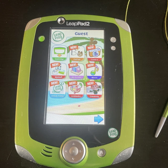 LEAPFROG LEAPPAD 2 Explorer Learning System: Green Edition, Very Good ...