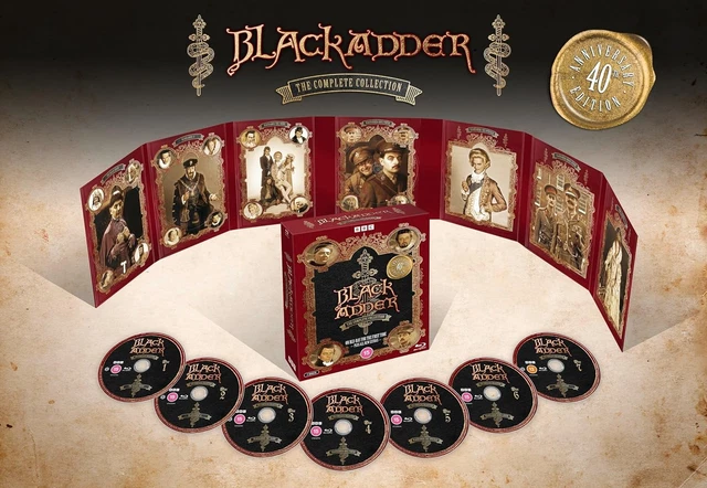 BLACKADDER: THE COMPLETE Collection (Blu-ray) Tim McInnerny Robert East ...