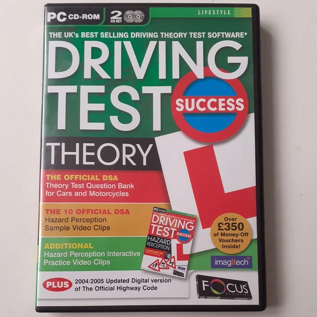 GENUINE THE OFFICIAL DSA Theory Test KIT Car Drivers Learners Pack PC ...