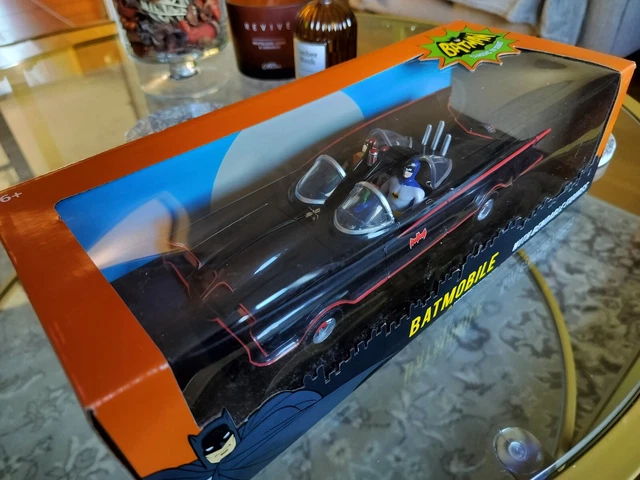 BATMAN CLASSIC TV series Batmobile with bendable figures NJCroce Mint ...