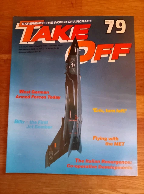 MAGAZINE - TAKE Off Aircraft Aviation Magazine Issue 79 £2.75 - PicClick UK