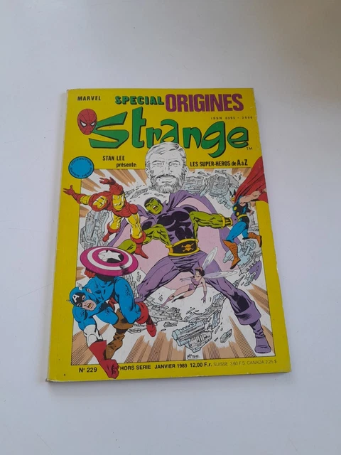STRANGE SPECIAL ORIGINES/N°229/LUG Tbe EUR 5,00 - PicClick FR