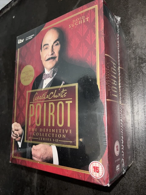 AGATHA CHRISTIE'S POIROT The Definitive Collection Series 1-13 DVD Box ...