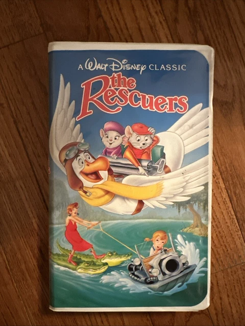 WALT DISNEY CLASSIC The Rescuers VHS “Black Diamond” Rare Edition #1399 ...