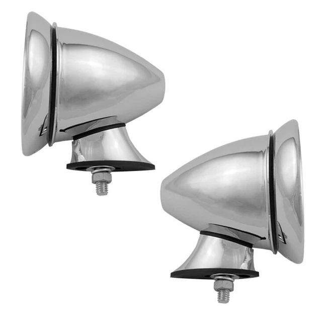 CLASSIC CAR RACING Bullet TALBOT JUNIOR Sport Chrome Adjustable Wing ...