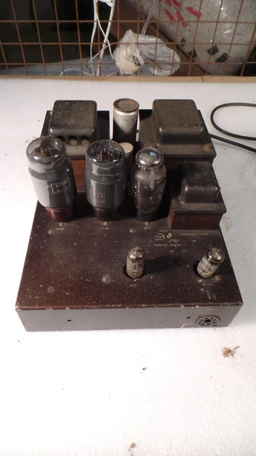 VALVE AMPLIFIER PAMPHONIC 2001 by Pye , with kt66 valves £1,600.00 ...