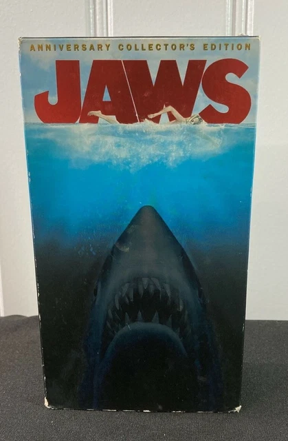 JAWS VHS ANNIVERSARY Collectors Edition Double Pack 2 VCR Tape Set EUR ...