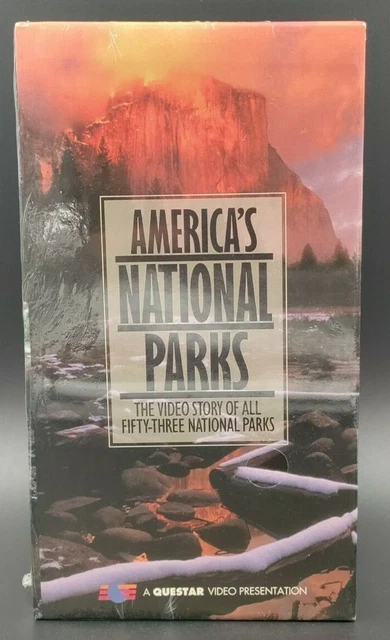 AMERICA'S GREAT NATIONAL PARKS Questar Video 2 VHS Box Set 53 National ...