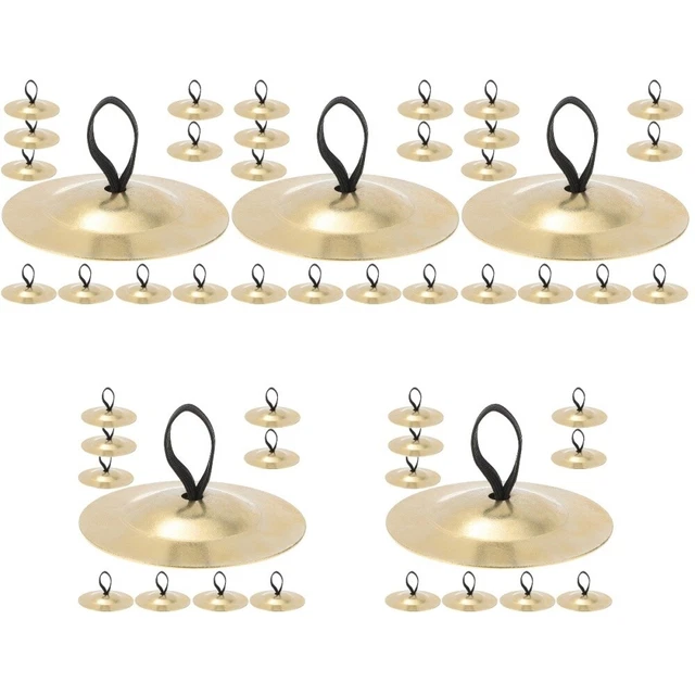 25 PAIRS CYMBALES De Danse Du Ventre Instruments Singe Jouets Musicaux ...