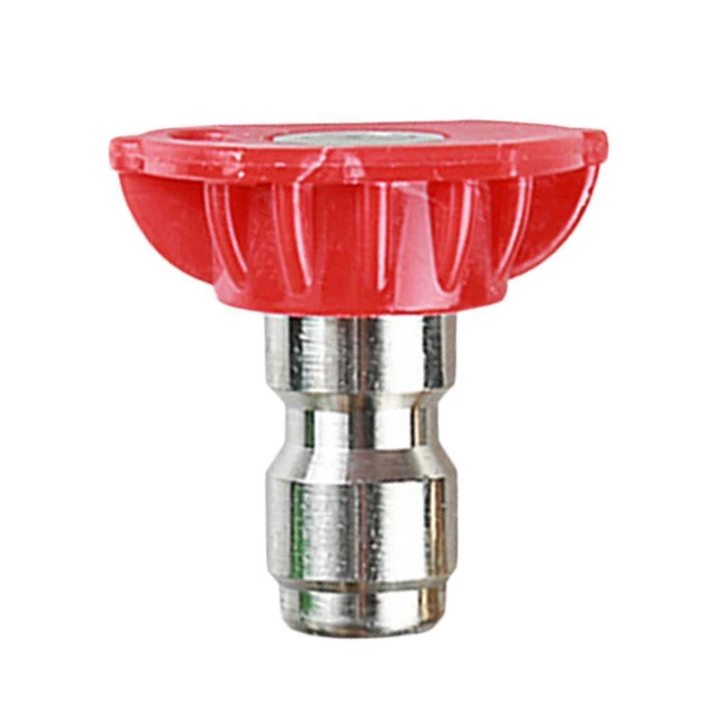 1/4 INCH QUICK Connect Pressure Car Washer Lance Spray Nozzle Tip (Red ...