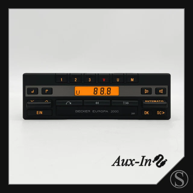 MERCEDES-BENZ GRAND PRIX 2000 Becker BE1432 Radio W201 W124 W126 W140 ...