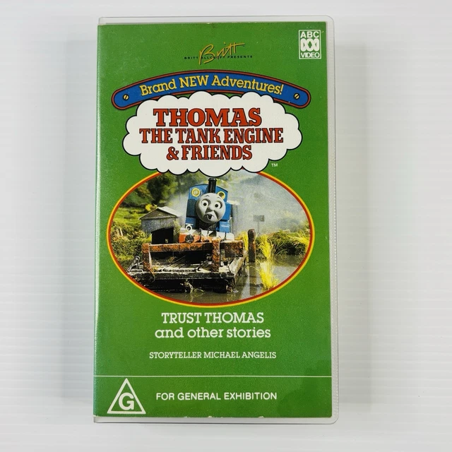THOMAS THE TANK Engine & Friends VHS Bundle x5 New Adventures Tracked ...