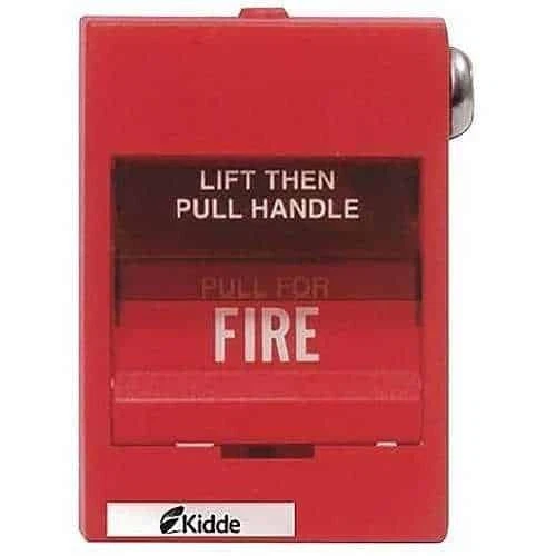 KIDDE FIRE ALARM Pull Station Single Action Key Reset Safety $53.87 ...