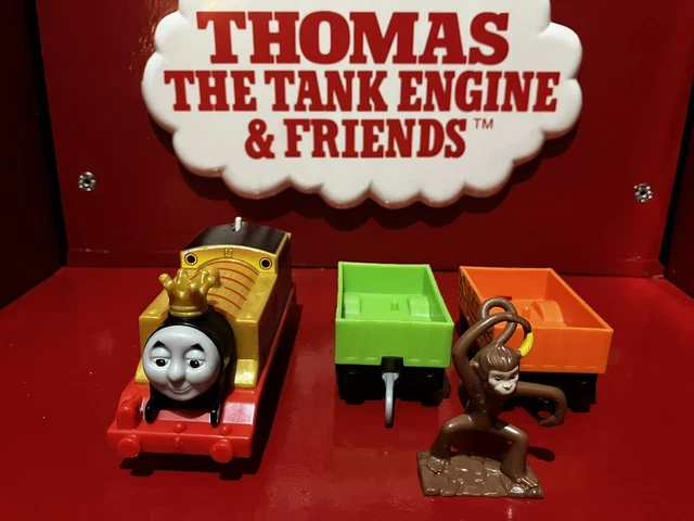 THOMAS MONKEY MANIA KING Trackmaster Motorised Battery Train Thomas ...