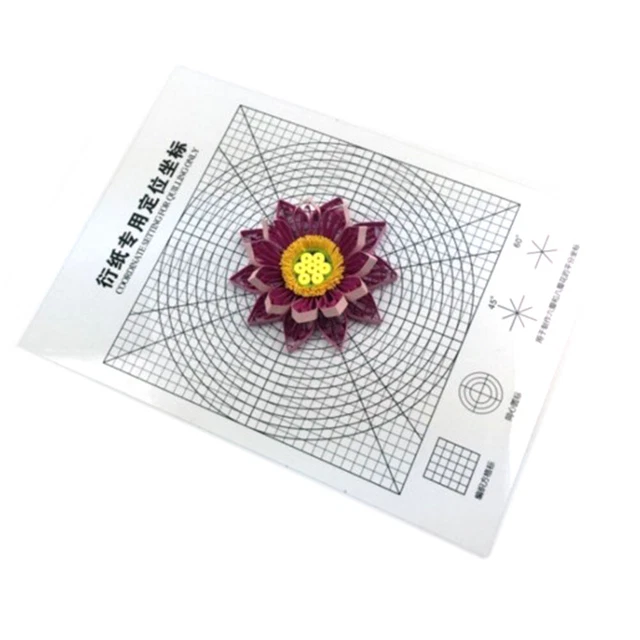 RELEASE DRAWING LOCATING Paper Craft Quilled Setting for DIY Paper ...