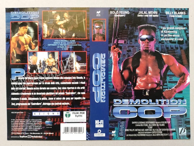 JAQUETTE VHS - Demolition Cop - Vhs Sleeve EUR 7,00 - PicClick FR