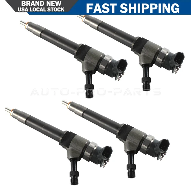 4 PIECES DIESEL FUEL INJECTOR 0445110249 for FORD RANGER MAZDA BT50 3 ...