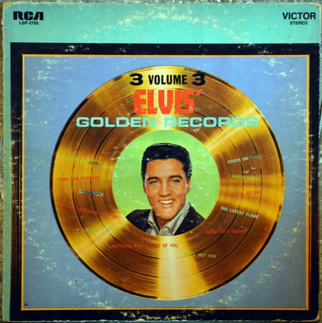 33T ELVIS PRESLEY - Elvis' Golden records volume 3 (LP) USA EUR 12,90 - PicClick FR